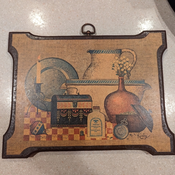 stapco | Art | Vintage Stapco Ny Kitchen Wall Art Hangings Kirby ...